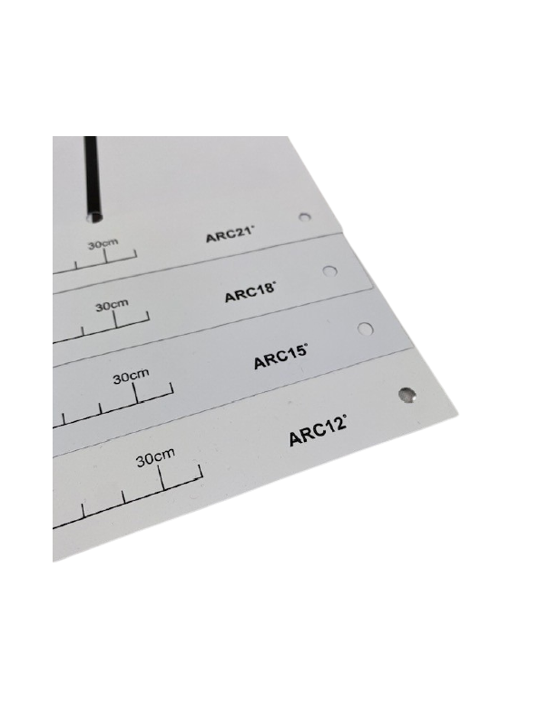 Putting template Visio - Entrainement golf maison