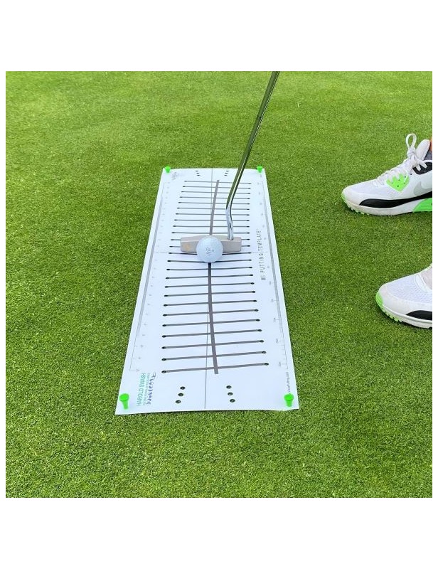 Putting template Visio - Entrainement golf maison